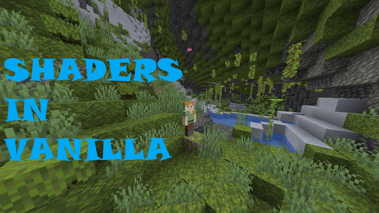 Snapshot 21w10a - LUSH CAVES, VANILLA SHADERS + MORE (Minecraft Caves ...