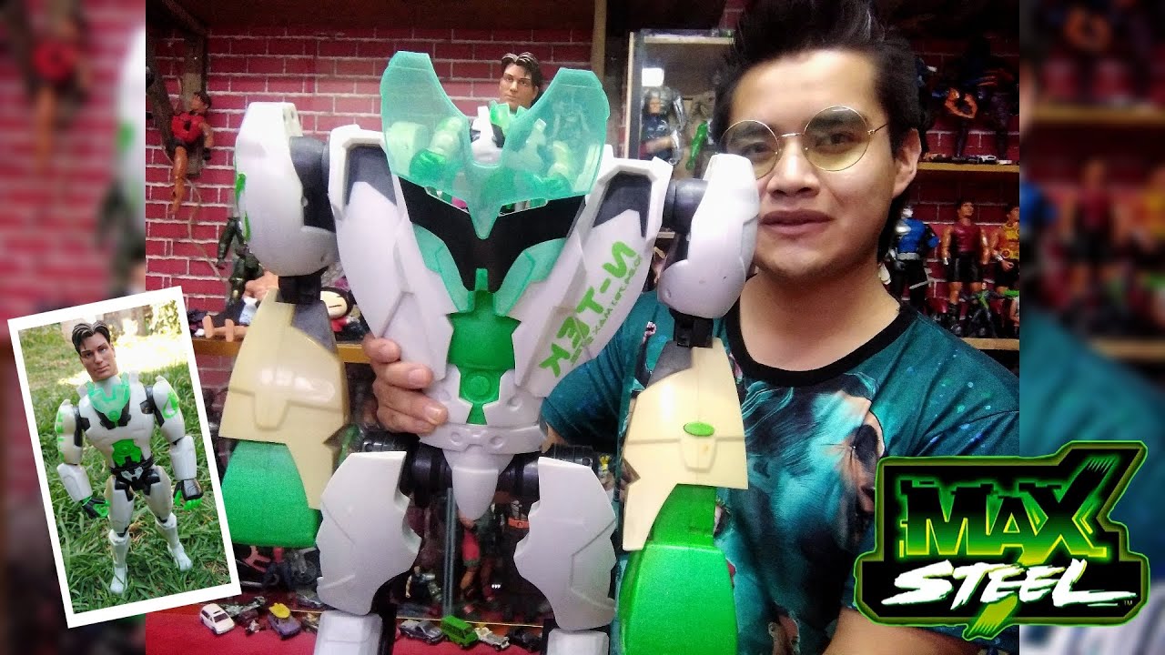 Max Steel, Robot de batalla N-Tek // Revisión - YouTube