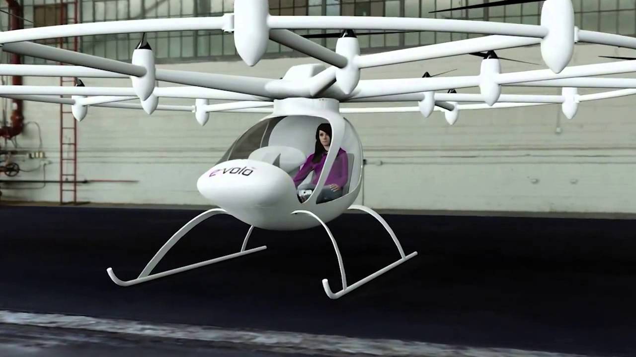 e-volo VC200- Volocopter 2013 design - YouTube