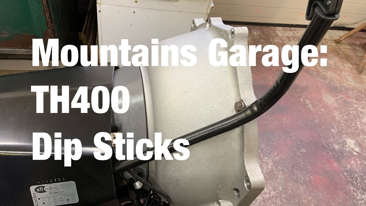 Mountains Garage: TH400 Dipsticks - YouTube