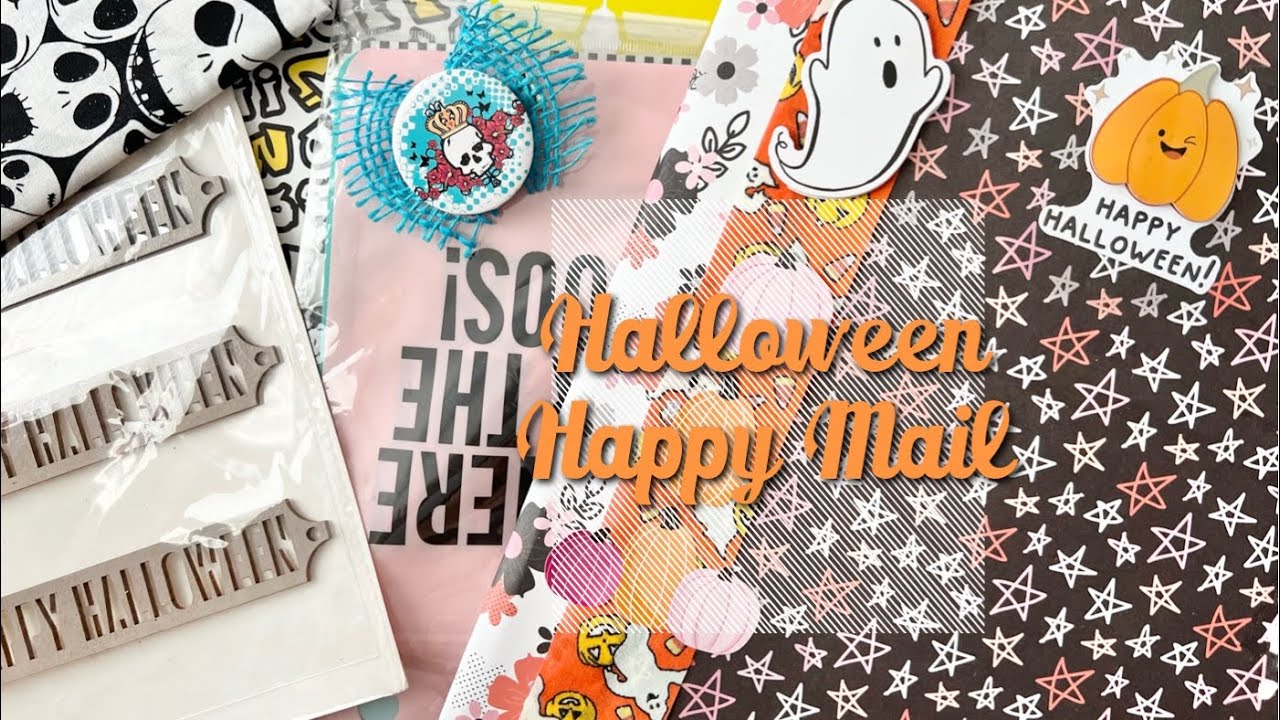 Incoming Halloween Happy Mail - YouTube
