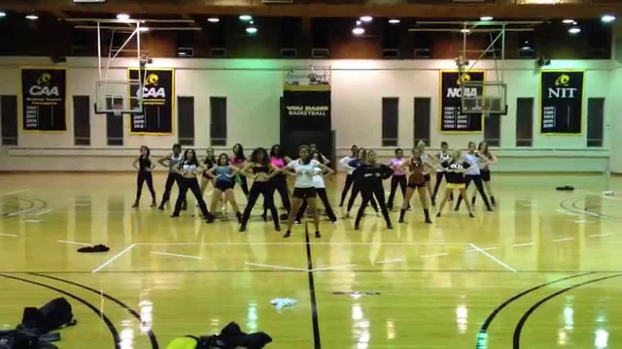 2012-2013 VCU Dance Team Homecoming Routine- (Practice) - YouTube
