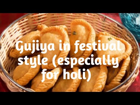tasty gunjia recipe - YouTube