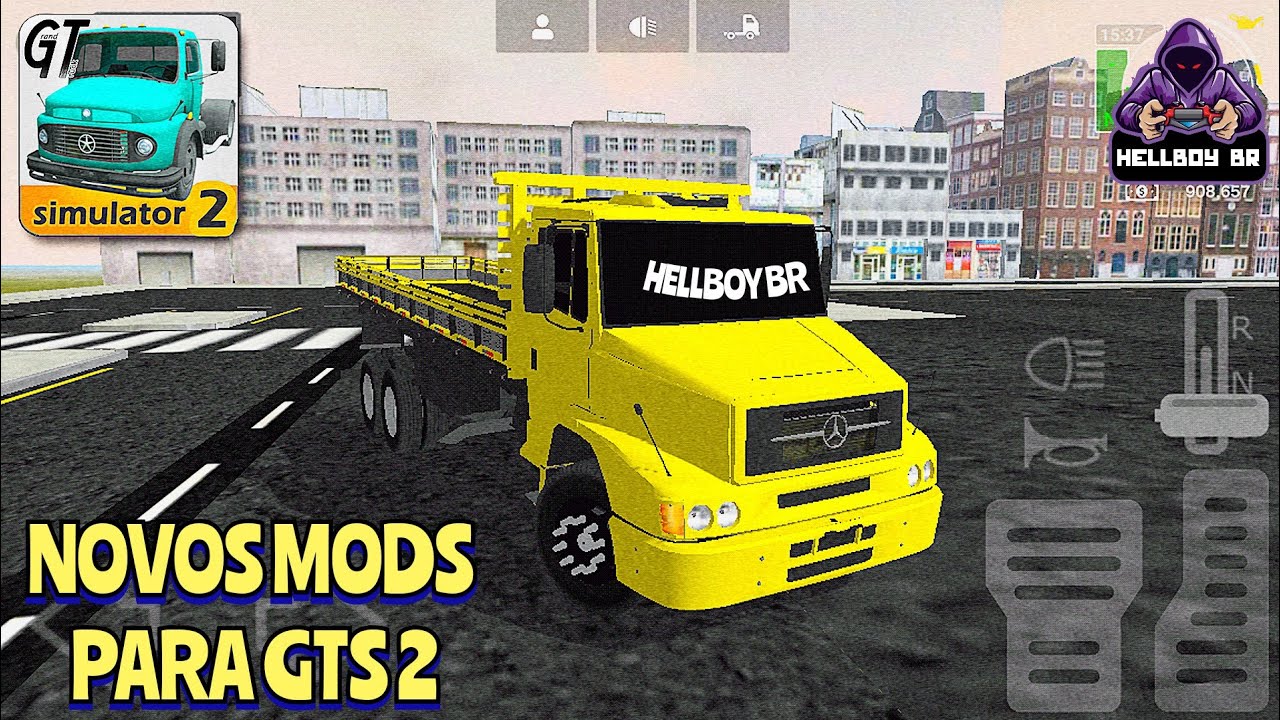 SAIUU GTS 2 COM SCANIA FH CARROCERIA NO GRAND TRUCK SIMULATOR 2 ...