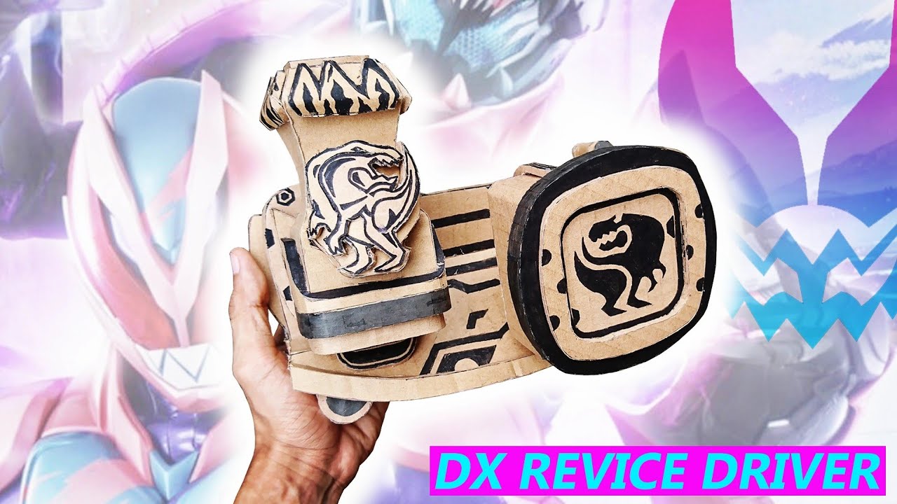 Review DX Revice Driver ~ Kamen Rider Revice Dari Kardus #diy HOW TO ...