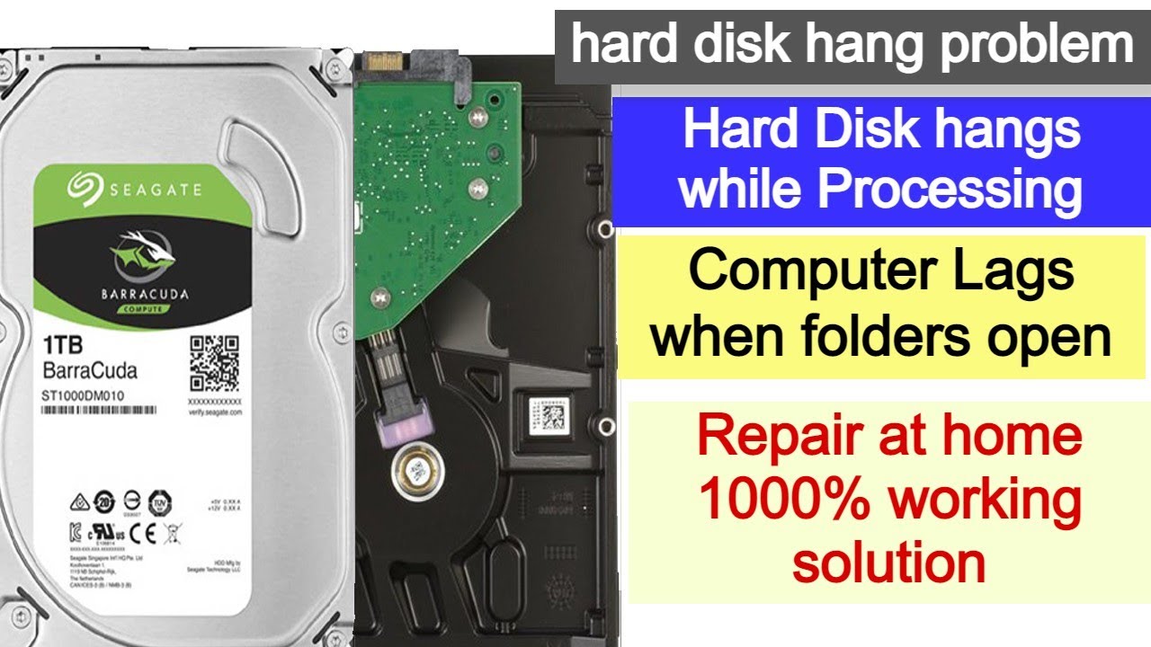 Fix Seagate 2TB Barracuda Hard Disk Hanging Issue | Step-by-Step Repair ...