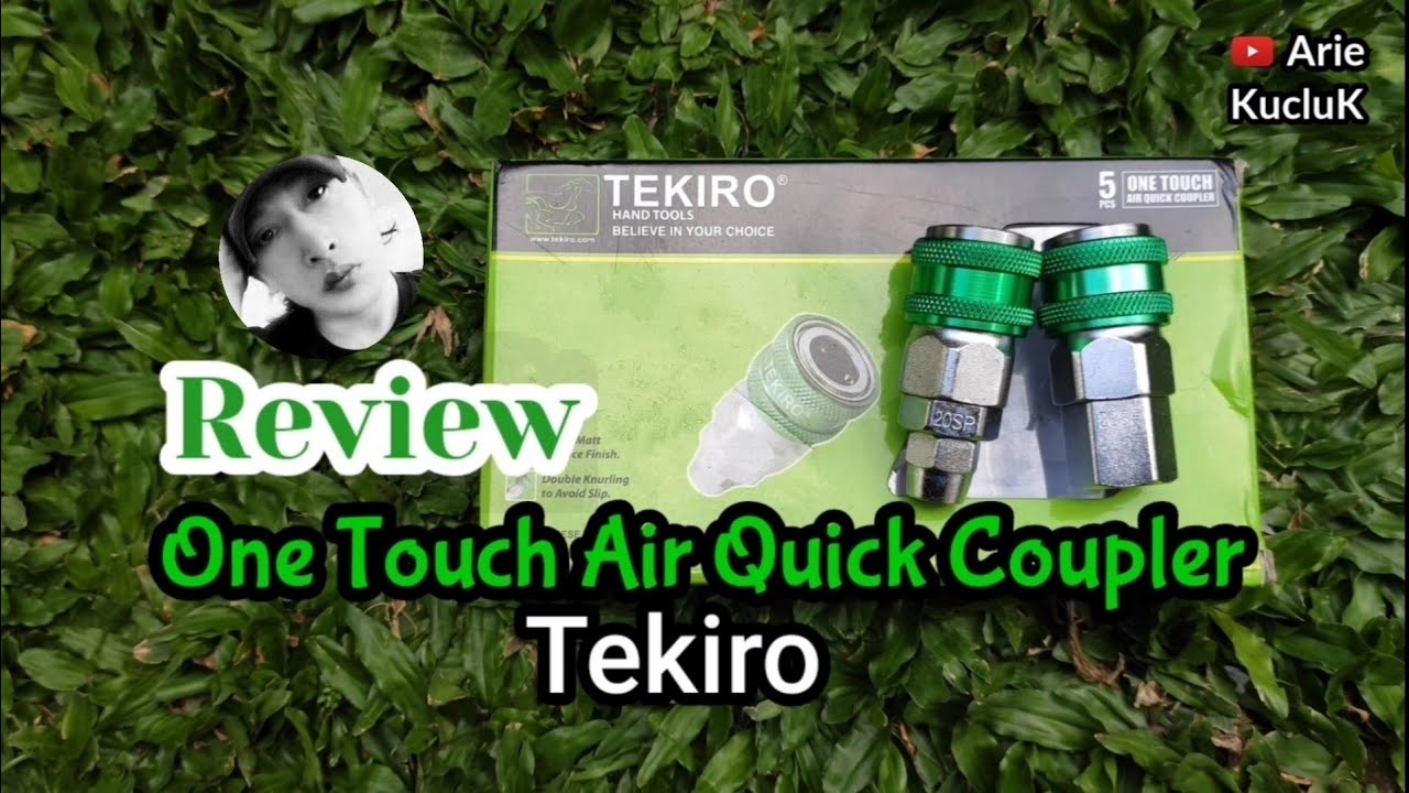 One Touch Air Quick Coupler Tekiro. Review. - YouTube