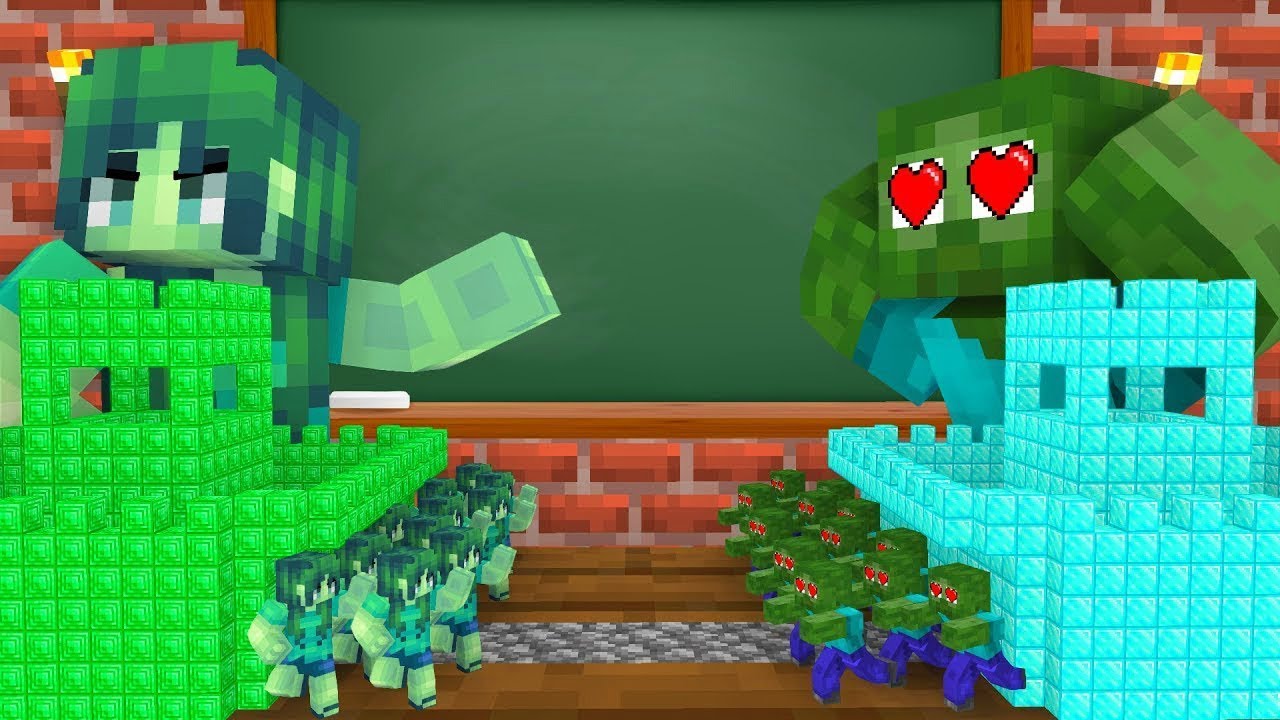 Monster School : Zombie Apocalypase Girl - Minecraft Animation - YouTube