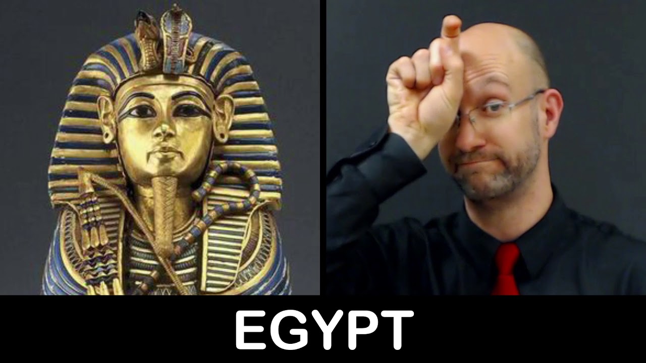 EGYPT (ASL) with text | ASL - American Sign Language - YouTube