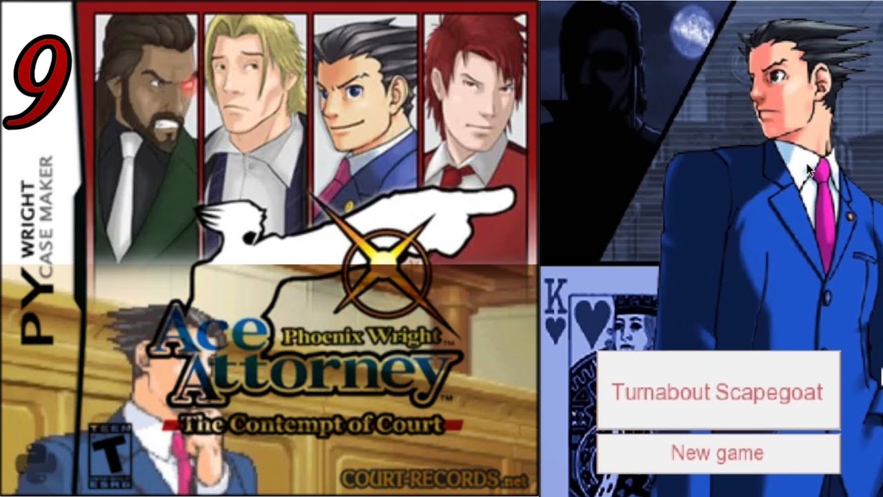 Ace Attorney: Contempt Of Court Let's Play Part 9 | My Smooth Brain ...