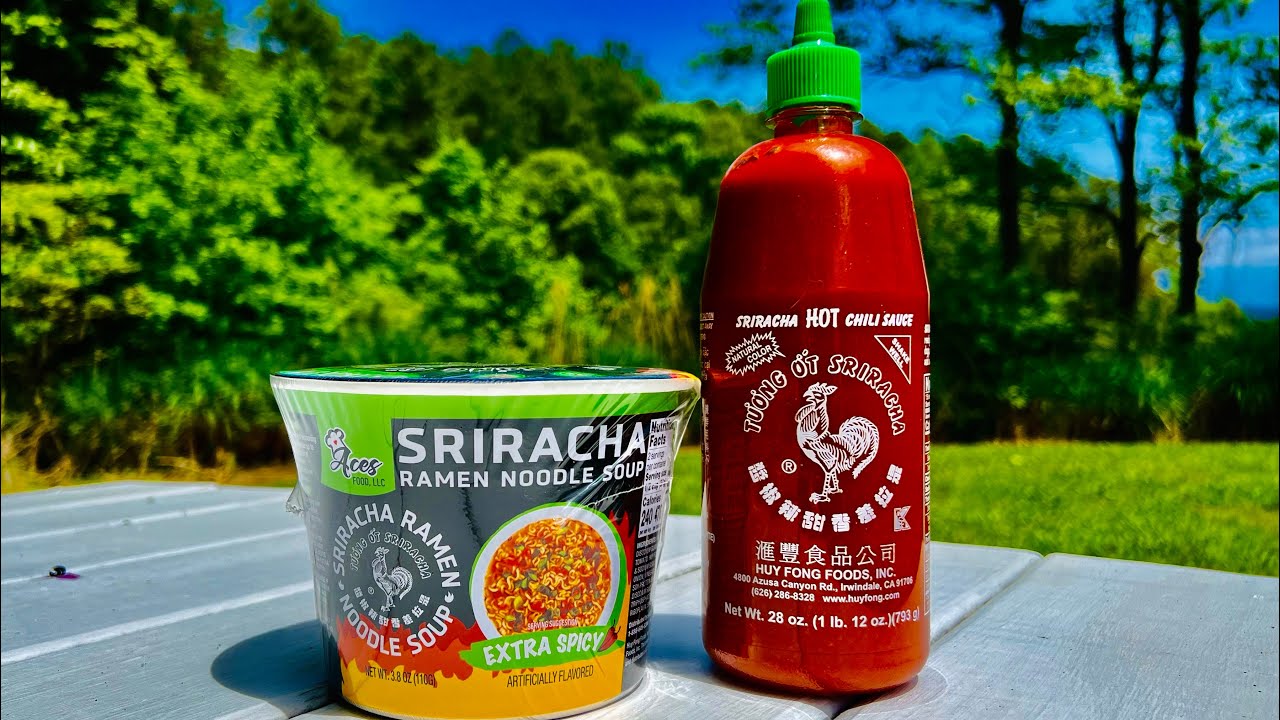 Extra Spicy Sriracha Noodles with Sriracha Chili Sauce #sriracha - YouTube