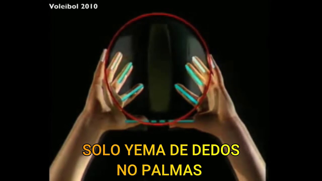 TOQUE DE DEDOS o VOLEO ALTO / FUNDAMENTOS VOLEIBOL - YouTube
