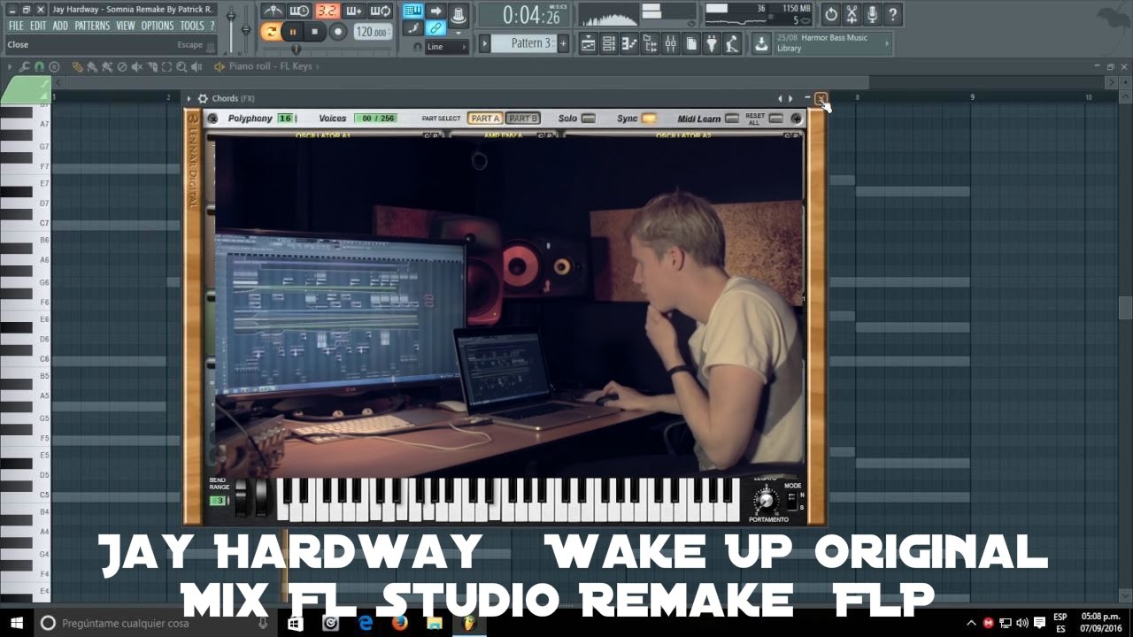 Jay Hardway Wake Up Original Mix FL Studio Remake + FLP - YouTube