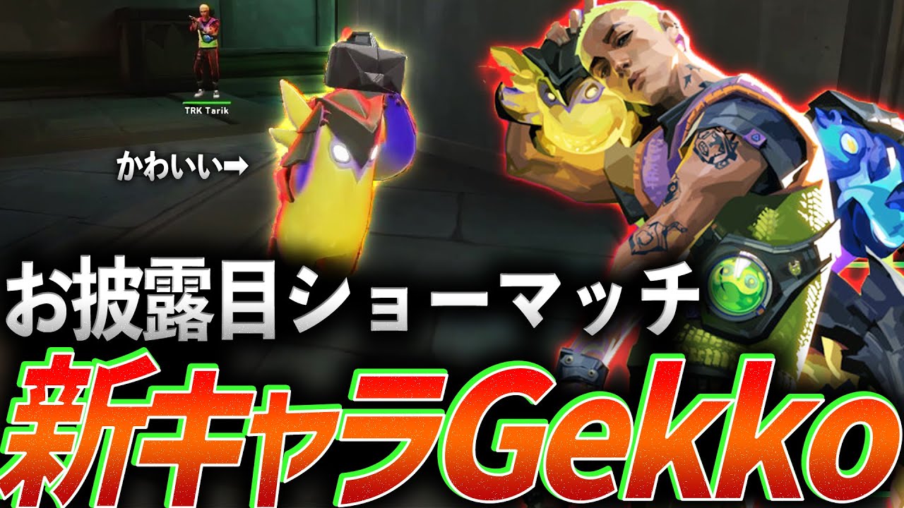 【かわいい】新キャラGekko、お披露目ショーマッチ！【VCT LOCK//IN Grand Final Day15 - Show Match ...