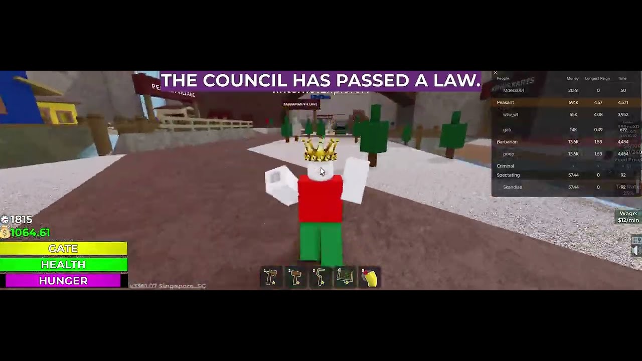Fake leader prank in Generic Roleplay Game Roblox - YouTube