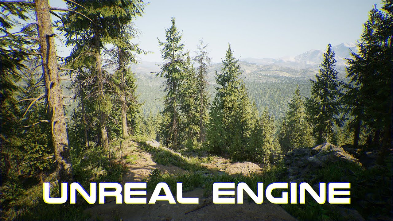 Next Gen Graphics - Conifer Forest Asset Pack for Unreal Engine ...