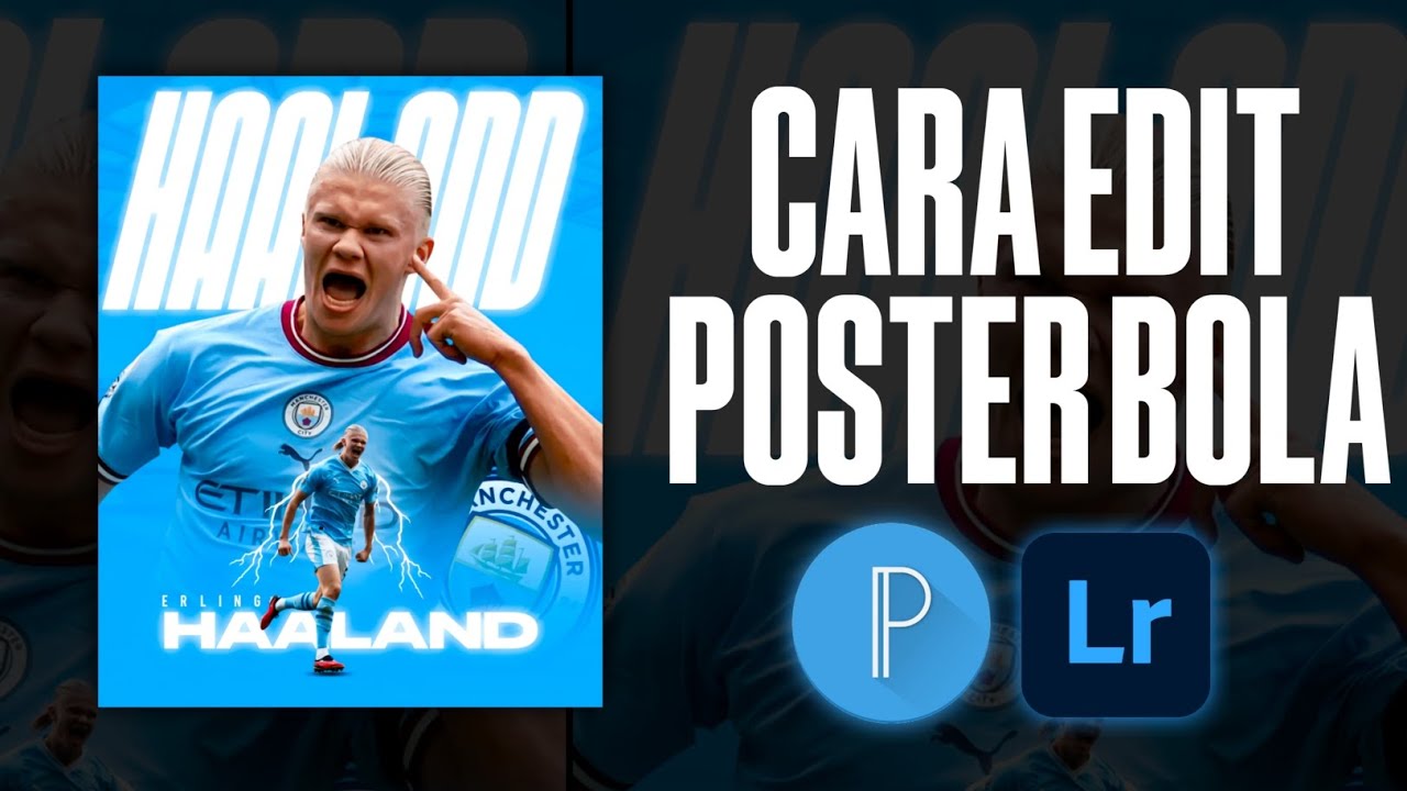 CARA EDIT POSTER BOLA DI PIXELLAB - FULL VIDIO #Posterpemain1 - YouTube