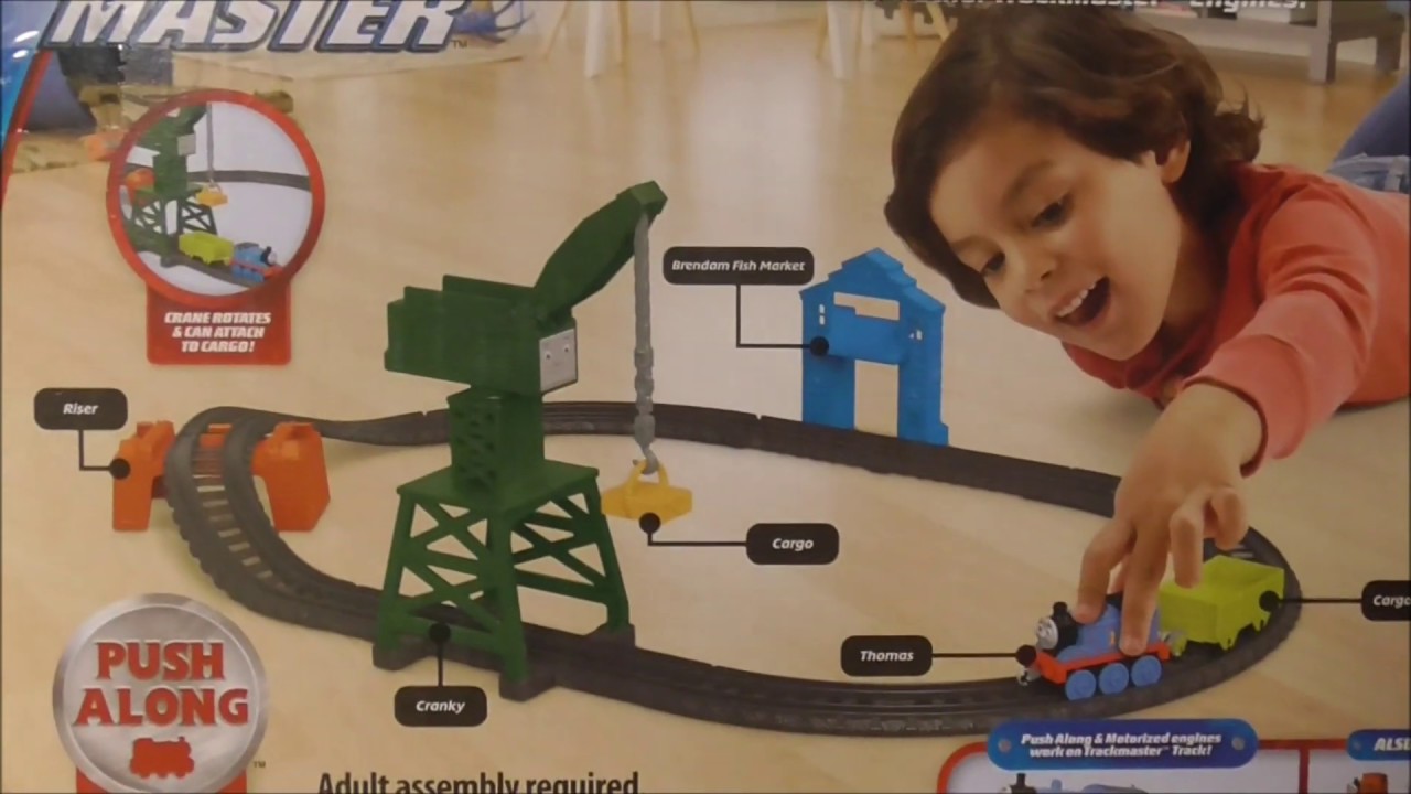 Thomas & Friends Track Master PUSH ALONG Brendam Fish Market Review ...