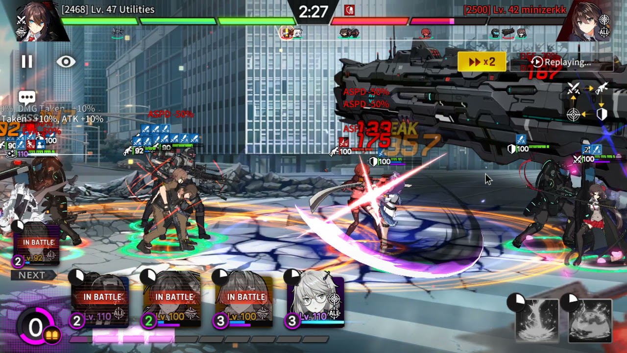 SEA Counter:side Soilder Team 2400-2500 Go go go! - YouTube