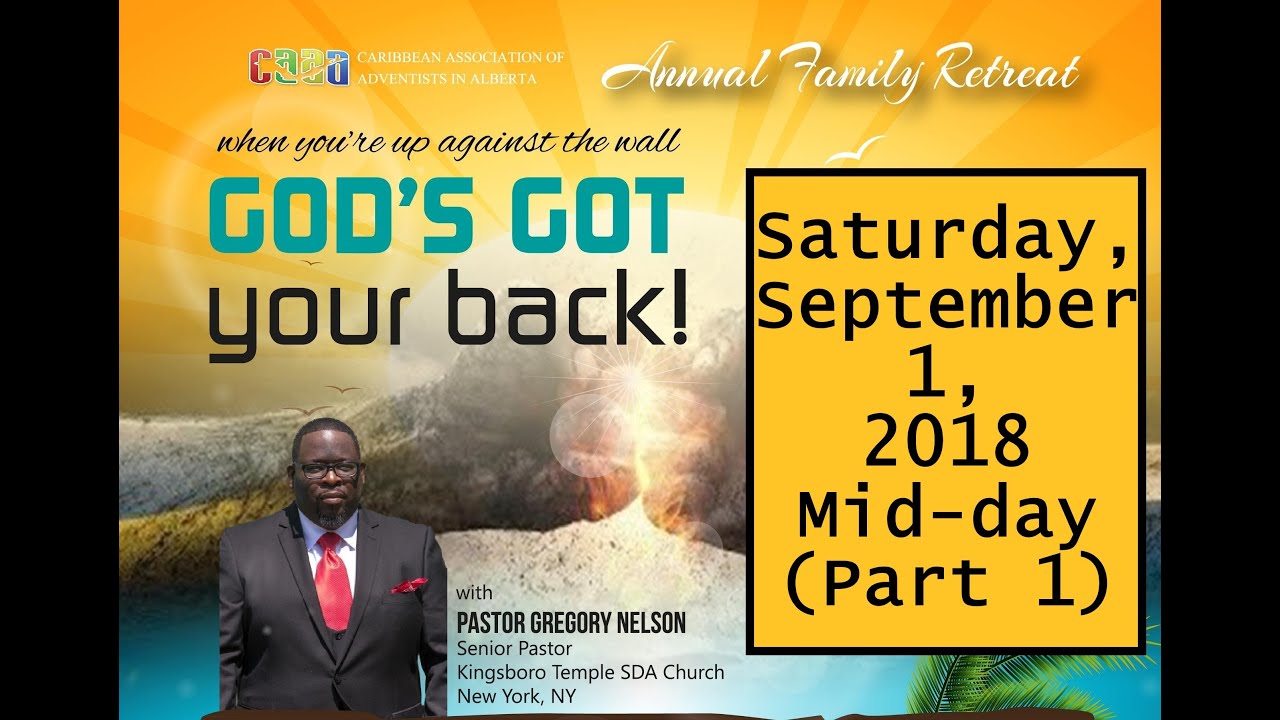 Pastor Gregory Nelson - The King Will See You Now (Saturday, Sep 1 ...