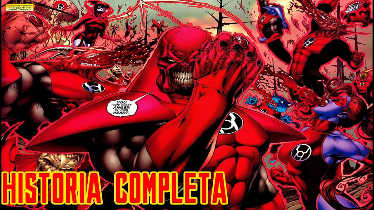 LA HISTORIA DE LOS LINTERNA ROJA DE LA IRA!!! - YouTube