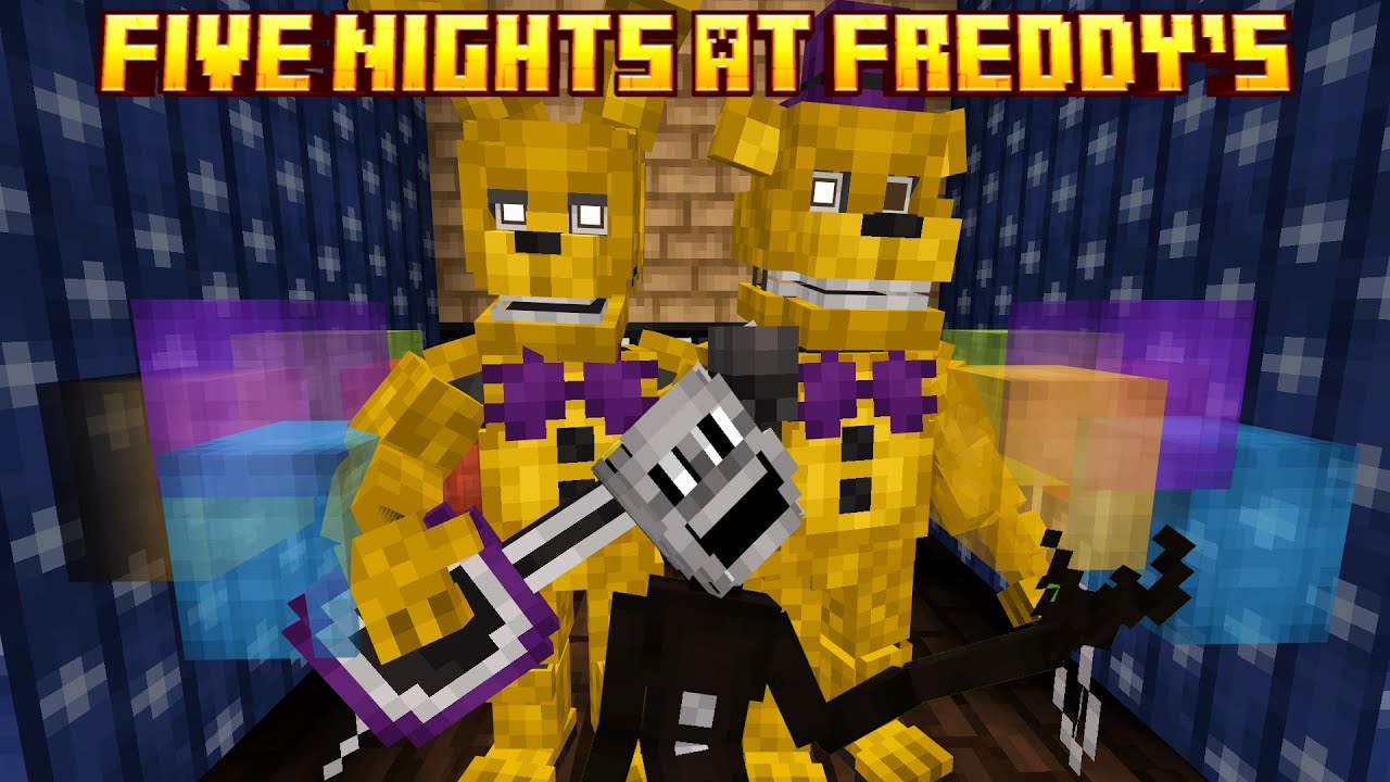 THIS MINECRAFT FREDBEARS ADDON IS INSANE! (Fredbear's World Mod ...