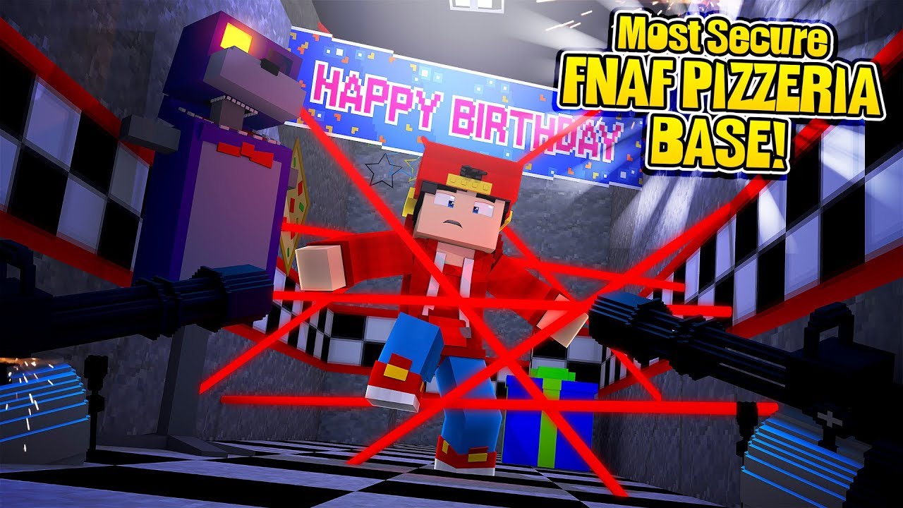 Minecraft Vs - THE MOST SECURE FNAF PIZZERIA BASE!! - YouTube