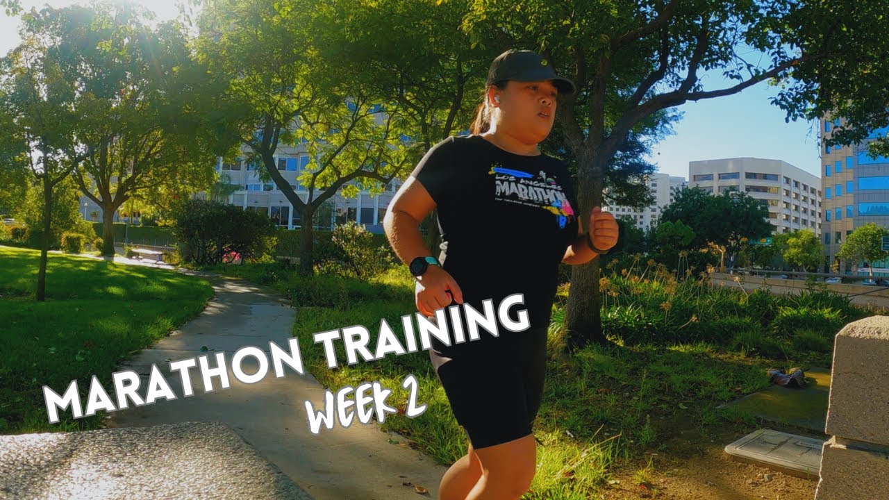 Marathon Training: Week 2 | Los Angeles Marathon | Run Vlog - YouTube