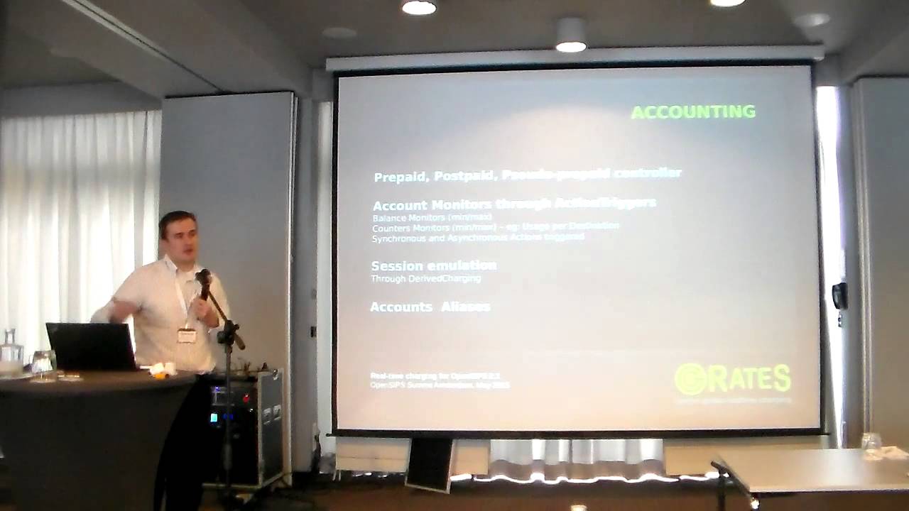 Real-time charging using CGRateS - OpenSIPS Summit Amsterdam 2015 - YouTube