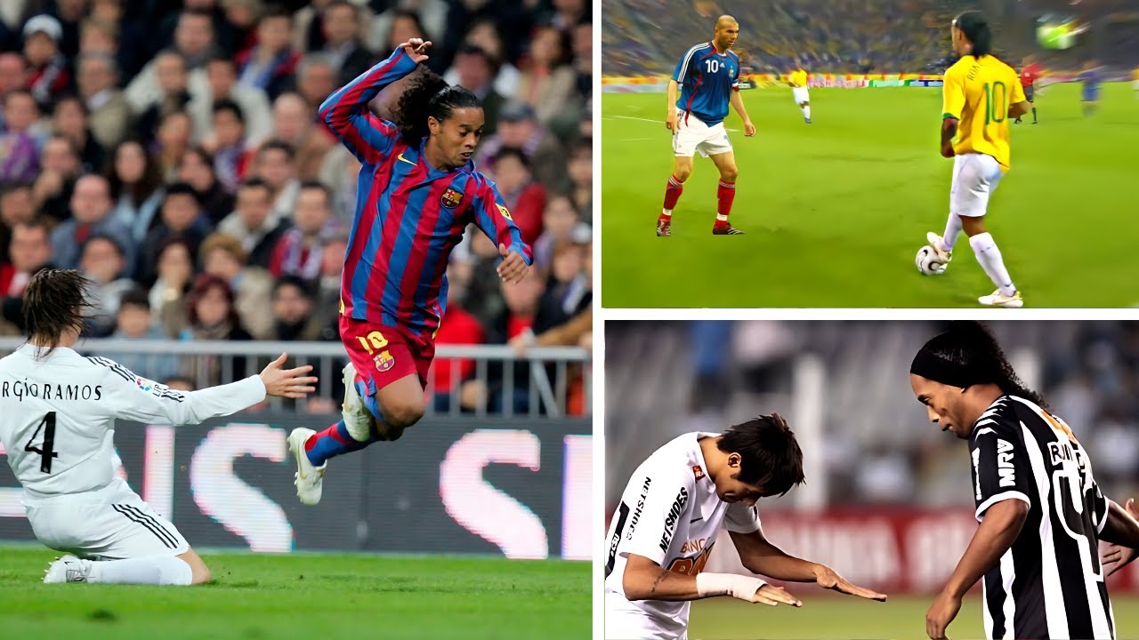 Ronaldinho 100+ WOW Skills: A Football Maestro's Mesmerizing Moves ...