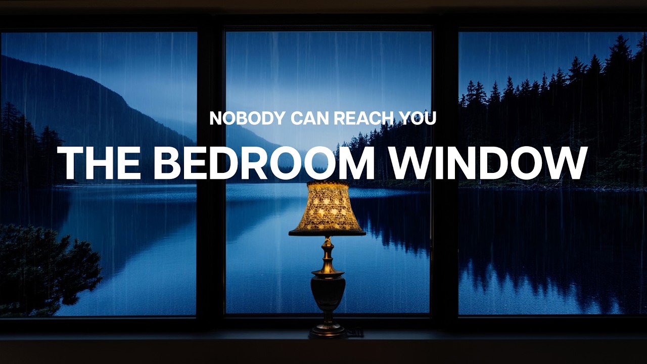 Restful sleep made easy: Night rain and a peaceful view through the ...