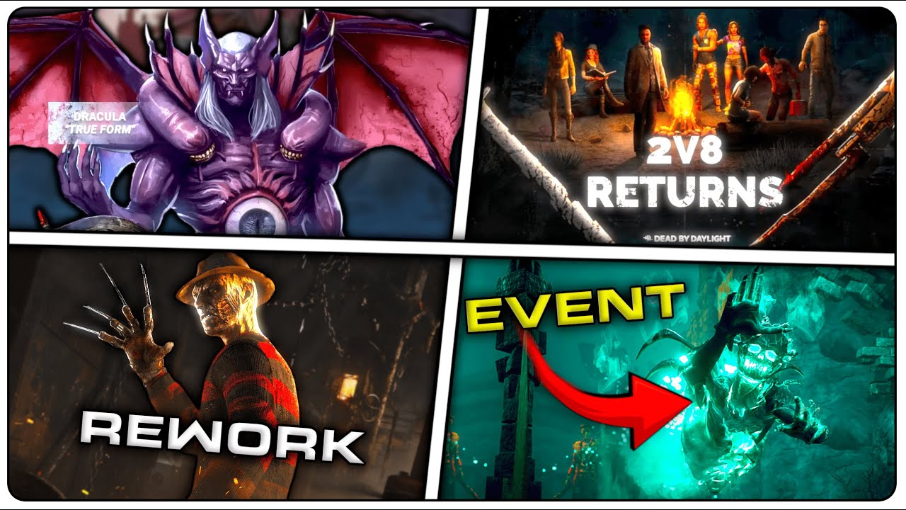 Halloween Event, 2v8 ZURÜCK • Freddy Rework, NEUE SKINS und Finisher ...