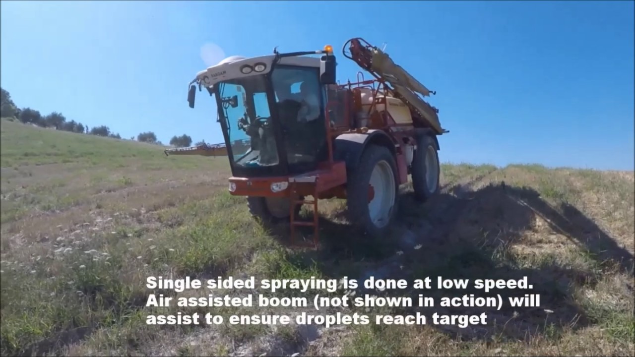 Croplands Grimpeur 3000 Litre Self Propelled Sprayer - YouTube