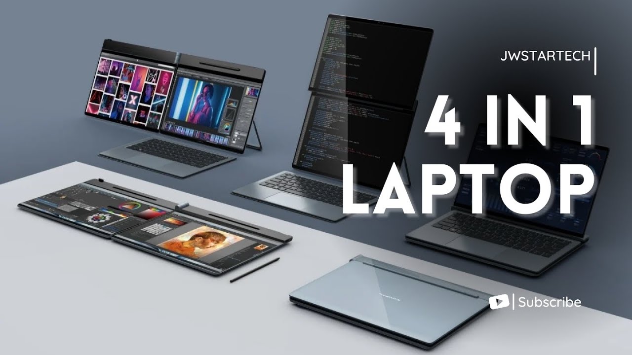 laptop 4 in 1, memang ada? - YouTube