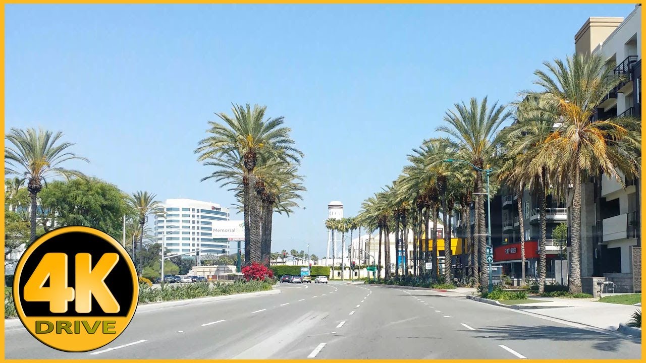 Driving Tour of Katella Ave & CA-57 Freeway (Anaheim to Brea) [4K ...