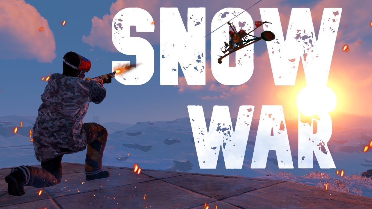 I lived on the Largest Snow Hill in Rust - YouTube