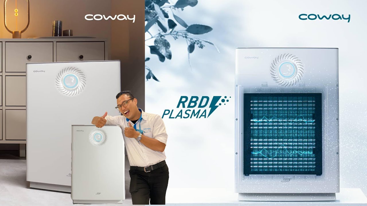 LOMBOK 3 COWAY NEW AIR PURIFIER - YouTube