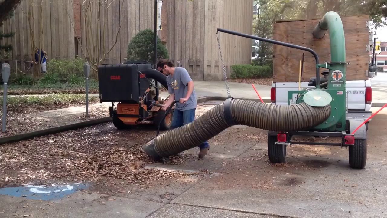 Leaf Debris Vacuum - YouTube