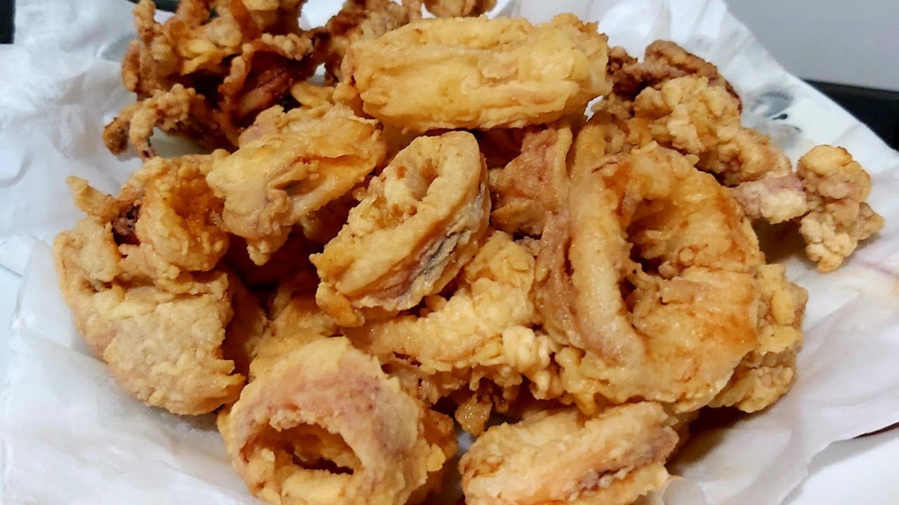 How to cook Crispy Calamares| Secret ingredients| No breadcrumbs needed ...