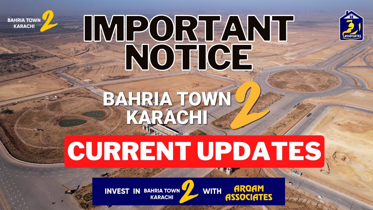 Bahria Town Karachi 2 Launching updates l Important Updates - YouTube