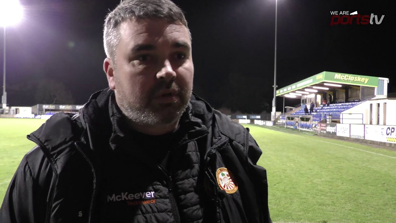 David Miskelly Post Match Interview | Dungannon Swifts | 08/12/20 - YouTube