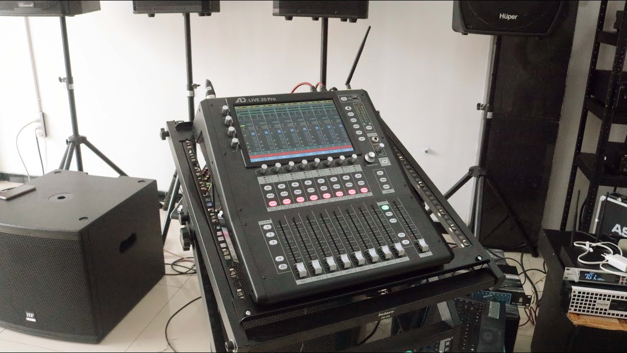 Mixer Digital AD LIVE 20 Pro kirim ke Kupang NTT - YouTube