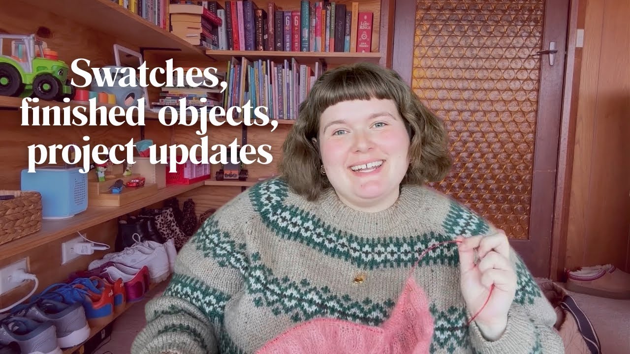 Just a chatty one! Affric test knit, project updates, exciting ...