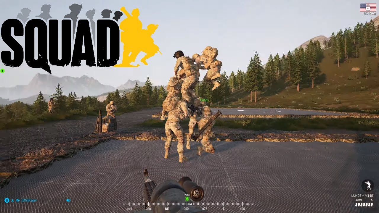 Squad Gameplay | US Army fights back Militia Forces (No Commentary ...