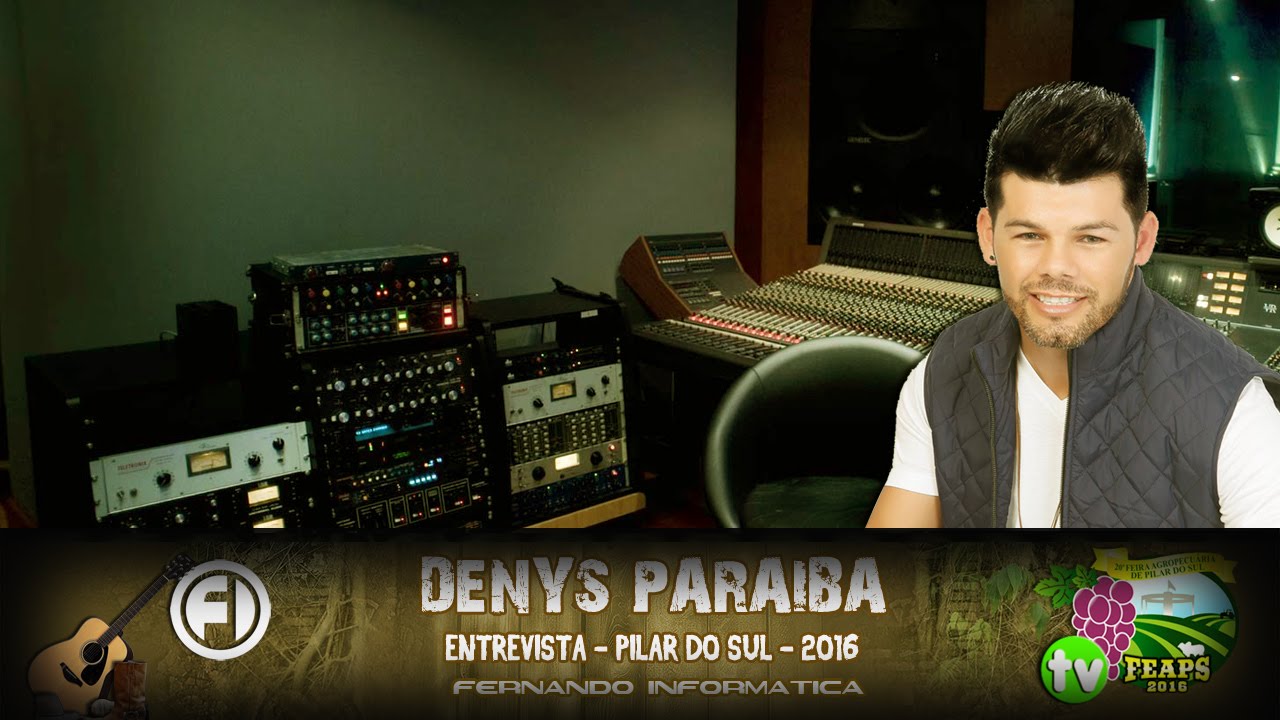 Entrevista com Denys Paraíba (Denys Araújo) - Atlantic Hall - Pilar do ...