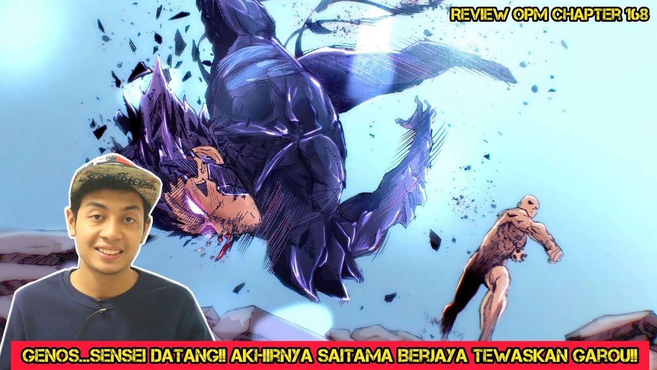 GENOS..SENSEI DATANG!!Akhirnya Saitama Berjaya Tewaskan Garou ...