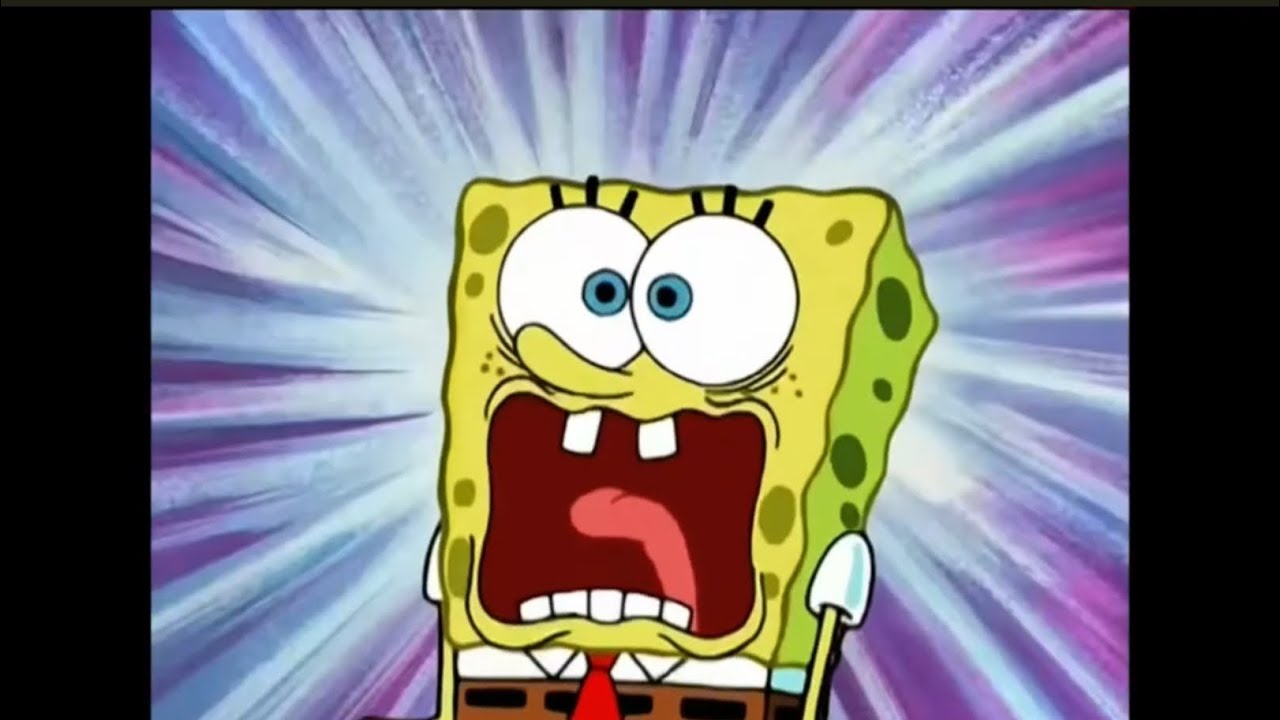 SpongeBob's reaction to Nick Wilde's savage look - YouTube