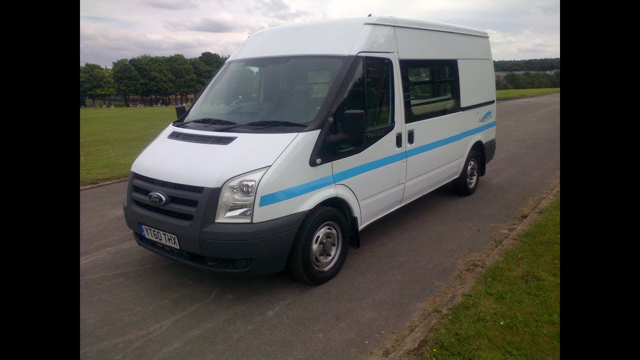 2010 FORD TRANSIT MWB SEMI HI TOP CAMPER CONVERSION SLIDESHOW - YouTube