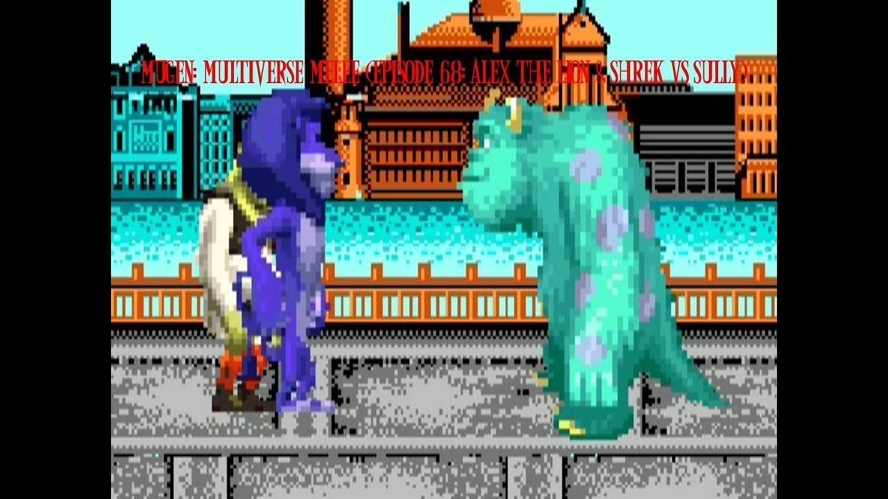 Mugen: Multiverse Melee (Episode 68: Alex The Lion & Shrek VS. Sulley ...