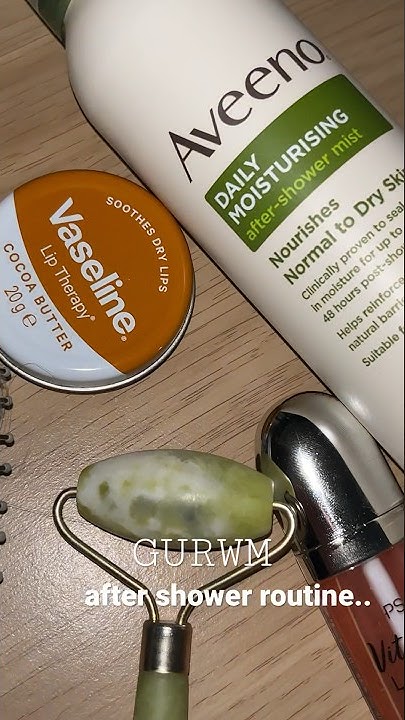 GURWM - night routine, after shower - YouTube